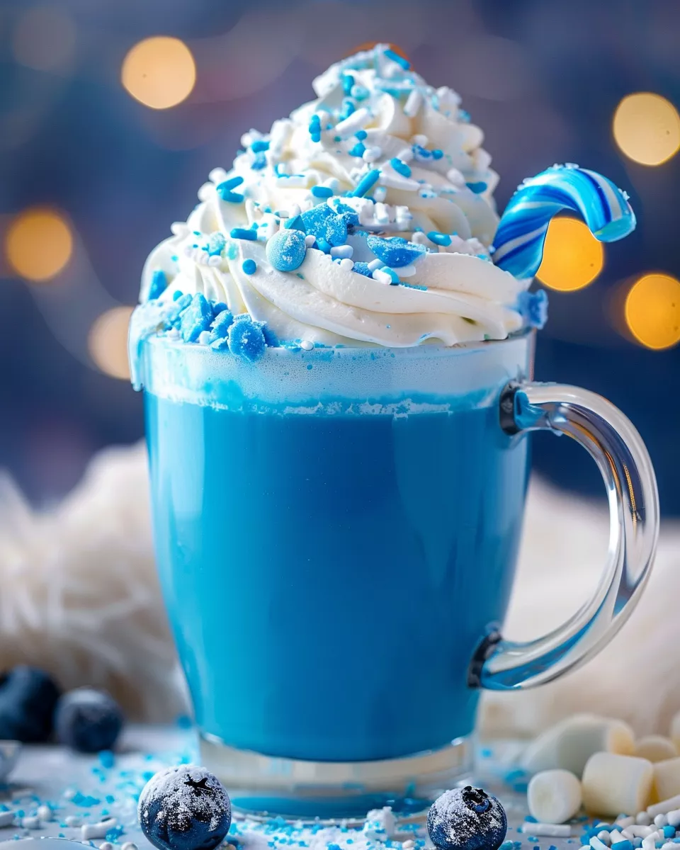 Frostbite Blue Christmas Cocoa - Everyday Spoon